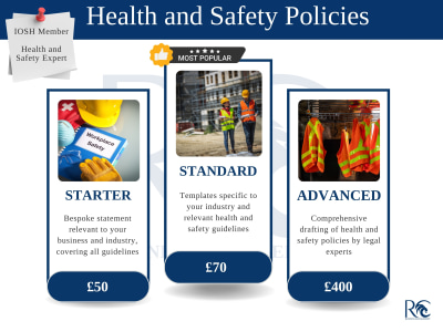 Health and safety policies tailored to your industry | Upwork