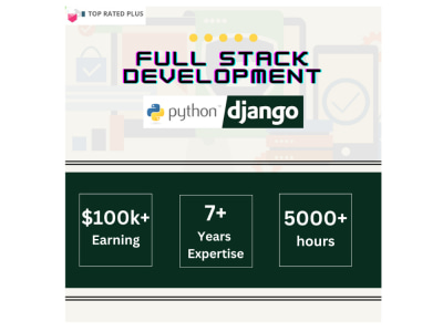 Web App using Python, Django and React | Full stack Development | Upwork