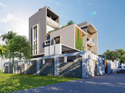 Realistic house 3d rendering | Upwork