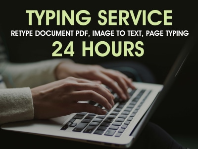 Professional Typing Service within 24 hours | Upwork