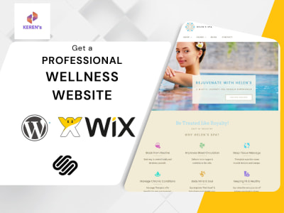 A health and wellness website design health and wellness website ...