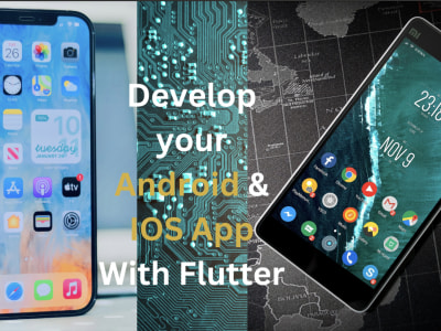 Custom ios and android mobile app development using flutter, react ...