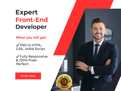 Front-End Development of your website | Front-End Developer | Upwork