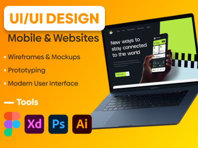 Ui ux wireframe design figma prototype | Upwork