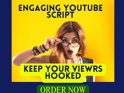 Unlock YouTube Success Write Scripts That Hook Viewers | Upwork