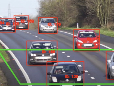 Object Tracking Model. Counting Traffic/ counting person/ counting ...