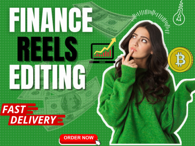 Professional finance reels editing for youtube, tik tok and instagram ...