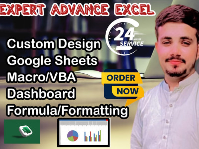 Advanced Microsoft Excel VBA, Google Sheets, Macro, Formula/Chart | Upwork