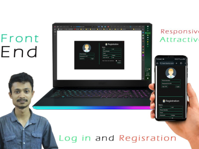 User-friendly, Responsive and attractive Login and Registration page ...