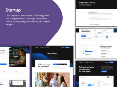 Startup Spark: Your Business With The Responsive Elementor WordPress Theme | Upwork