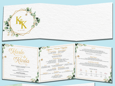 A invitation design, a flyer or a brochure design | Upwork