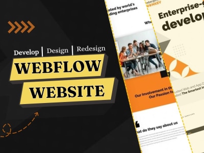 Webflow Expert | Modern & Responsive Webflow Website Designer and Developer | Upwork