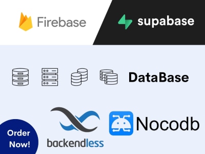 Nocodb, database, firebase, supabase, backendless, integration. | Upwork