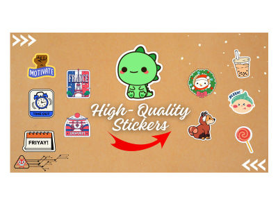 A High Quality Custom Sticker Design (Full Printable) | Upwork
