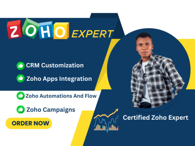 Zoho CRM Setup | Workflow Automation | Customization | API Integration | Upwork