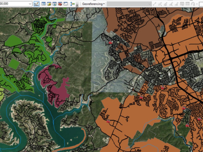 Raster, Vector and GIS maps using QGIS and ArcGIS | Upwork