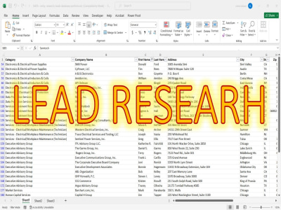 Lead Research, Lead Generation Lead List Building, LinkedIn Sales ...