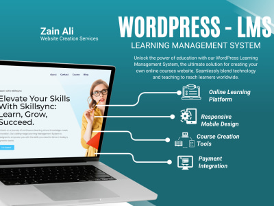 A WordPress Learning Management System | Online Courses Website | Upwork