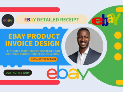 A well detailed ebay invoice to appeal ebay account suspension | Upwork