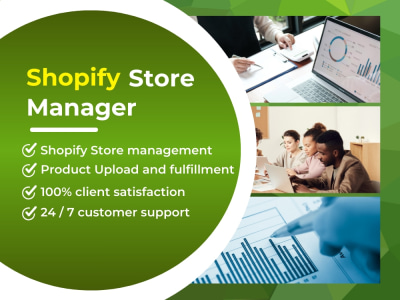 Your Dropshipping Shopify manager for Product upload, Order fulfillment ...