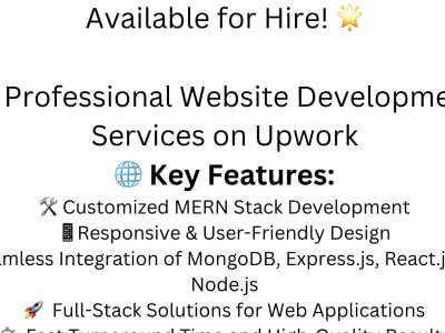 Business Website With Domain Name and Hosting for 1 Year | Upwork