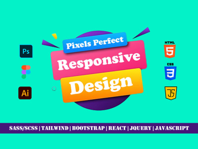 PSD to HTML | Figma / XD to HTML responsive with Tailwind CSS / Bootstrap | Upwork