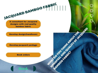 A jacquard bamboo fabric quality | Upwork