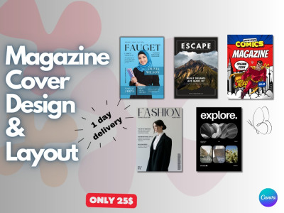 Custom Magazines Covers Designs | Unique and High-Quality Visuals | Upwork