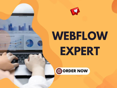 Professional webflow expert for your vision into webflow website | Upwork