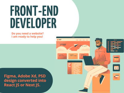 Front End Developer |React JS | React Developer | Next JS | TailwindCSS | Upwork