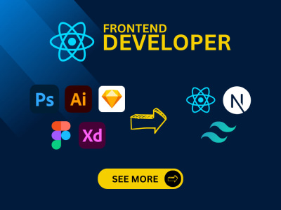 React/Next Developer | Front End Developer | Figma to React + Tailwind CSS | Upwork