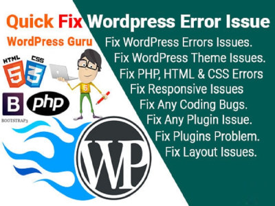 Bugs fixing in WordPress and PHP Websites | Upwork