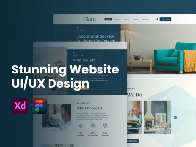 Stunning Website UI/UX design | Upwork