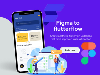 An aesthetic flutterflow app,figma to flutterflow flutter app developer ...