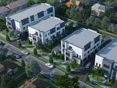 3D Aerial view | Bird Eye view | Site Render | Architectural Rendering ...