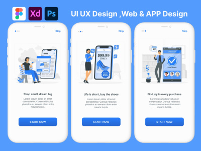 Android figma Mobile app UI UX design | Upwork