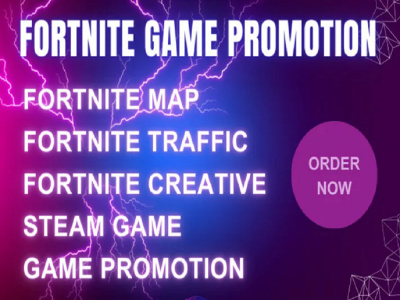 Organic fortnite map promotion, fortnite game, steam game, uefn ...