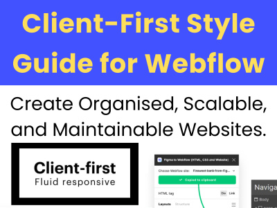 Figma to webflow website design using Finsweet Client First and Relume | Upwork