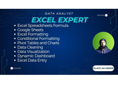 Advanced Excel Professional Looking Dashboard with Data Analysis | Upwork