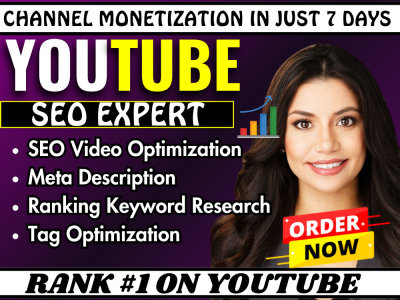 Best YouTube SEO Expert, Channel Optimization to rank on the Top | Upwork