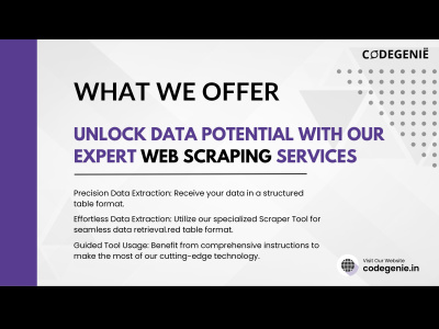 Data Scraping | Extraction | Web scraping | Data mining from any source ...