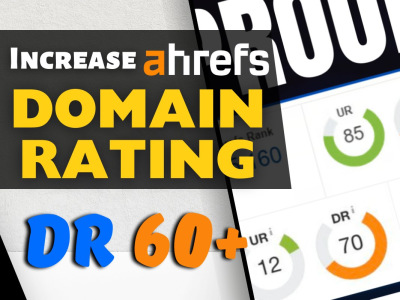 Ahrefs Domain Rating Boost to DR 60+ Guaranteed | Upwork