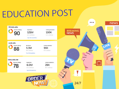 ⚡⚡EDU Post The Power To Push Your Website To The Top Only $60⚡⚡ ️ | Upwork