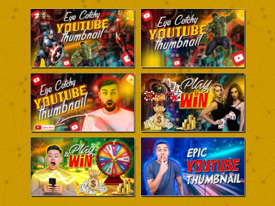 Eye-Catchy Professional YouTube Thumbnail | Upwork