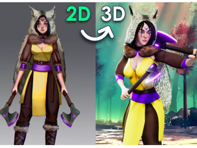 3d character modeling 3d animation and game character design | Upwork