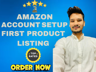 I will set up amazon account & first product listiing | Upwork