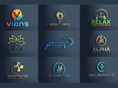 Modern logo maker your brand our creativity | Upwork