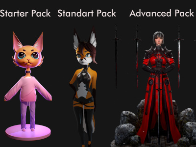 Game-ready 3D character models | Upwork