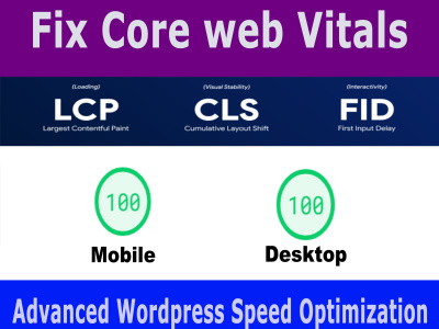 Fix lcp cls core web vital issues for google pagespeed insights | Upwork