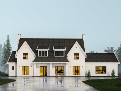 Elegant Architectural rendering farmhouse designs and draw floor plans ...